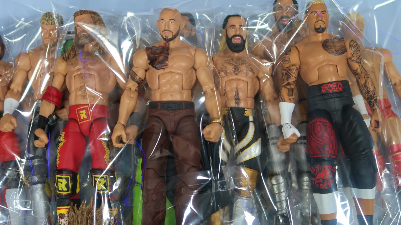 MY NEW WWE FIGURES! Solo Sikoa, Seth Rollins, Andrew Tate & More! - YouTube