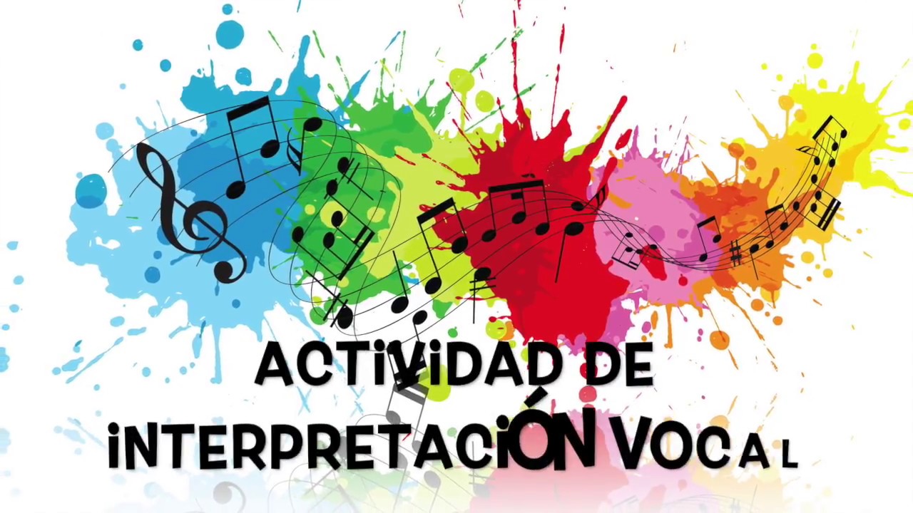 Unidad didáctica 5. Actividad de interpretación vocal - YouTube