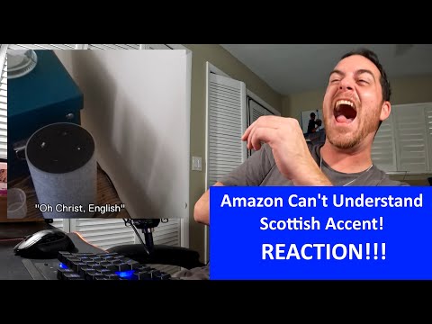 American Reacts to Amazon Alexa Can't Understand Scottish Accent REACTION