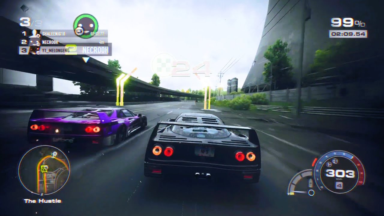 Ferarri F40 Shoots Like The Devil - NFS Unbound - YouTube