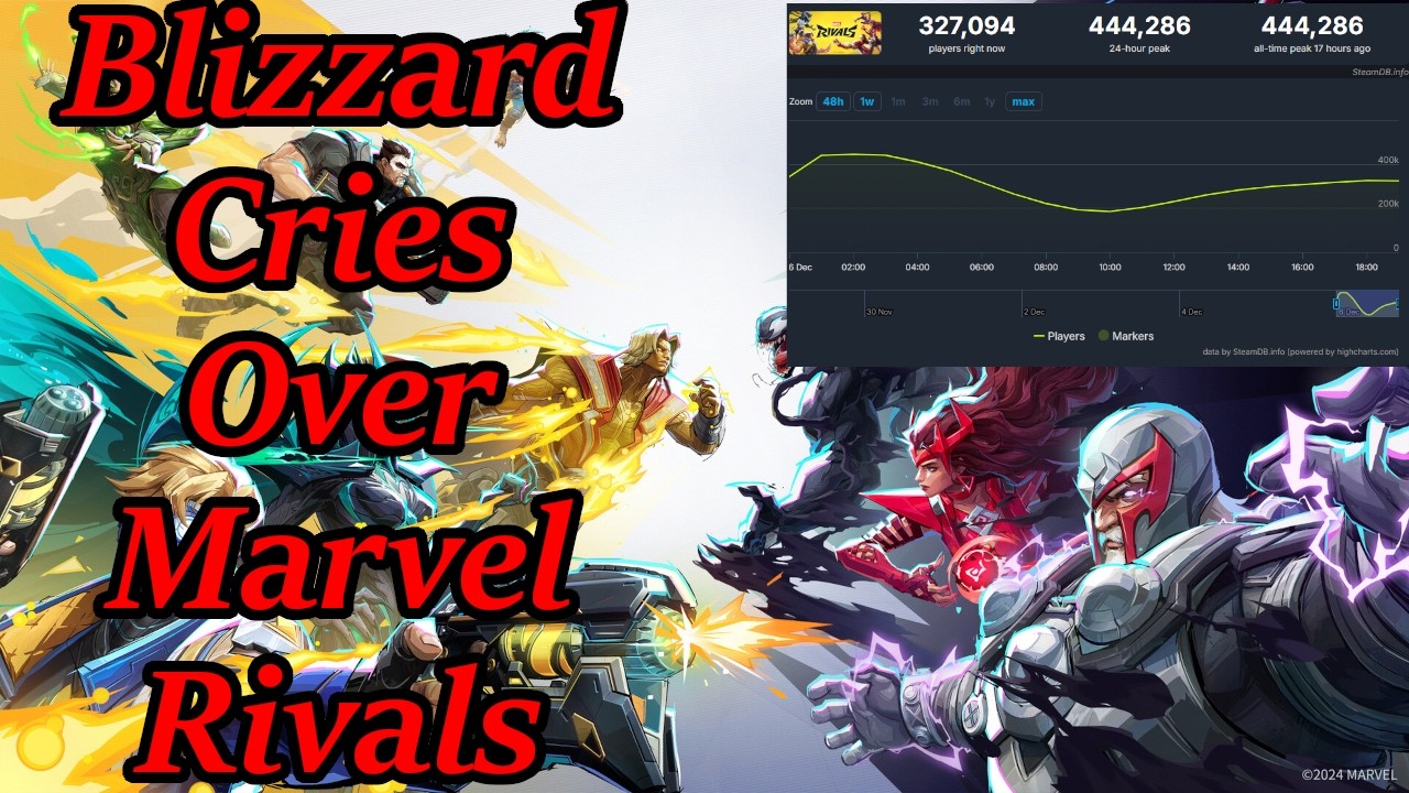 Blizzard Ex-President cries over Marvel Rivals, claims they stole Black ...