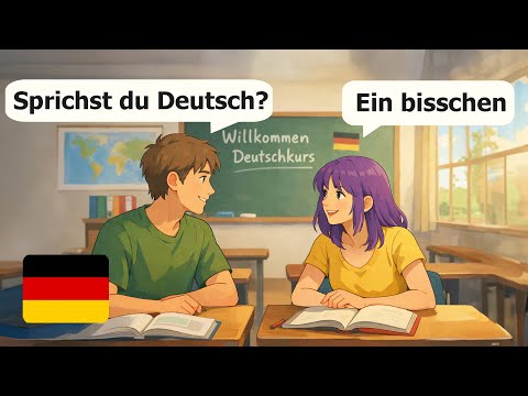 Start Learning German with Simple Dialogues (A1-A2 level) 10 Daily German Conversations
