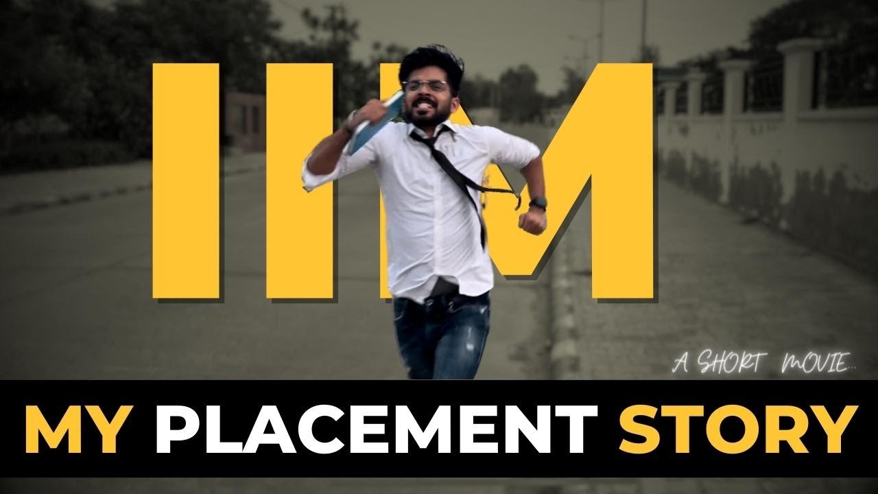 My IIM Placement Documentary| Package Reveal 💰 - YouTube