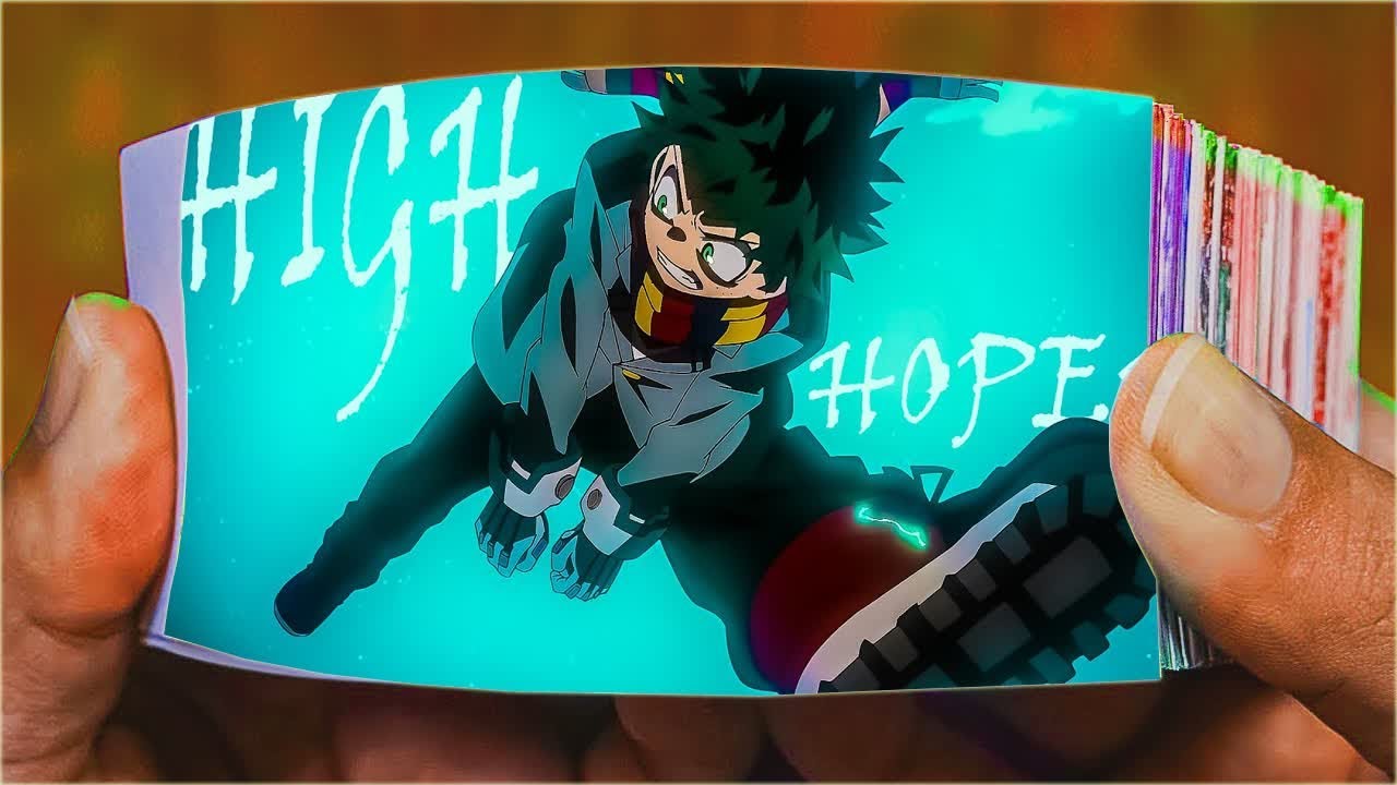 Flip Book - My Hero Academia Season 5「AMV」- High Hopes - YouTube