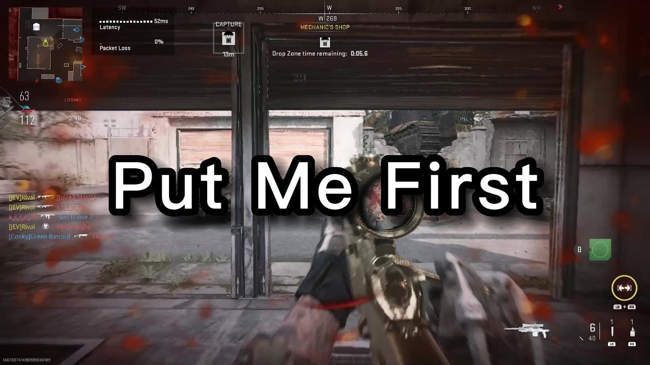 Put Me First- A Rival COD Montage - YouTube