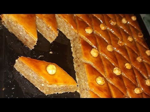 🇦🇿Milli mətbəximizdən🔴QOZLU PAXLAVANIN🔴hazırlanması.