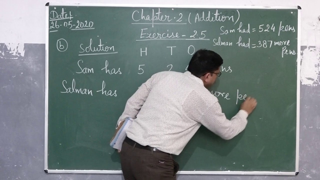 CLASS III MATHEMATICS CHAPTER 2 PART VI - YouTube