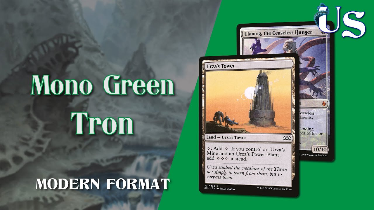 Mono Green Tron – Modern #mtg #modern #undergroundsea - YouTube