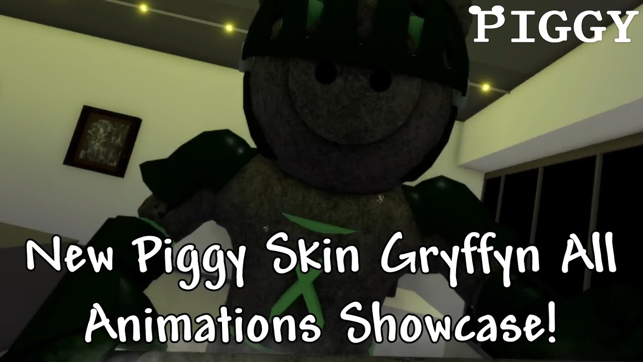 NEW PIGGY SKIN Gryffyn All Animations Showcase! | ROBLOX Piggy - YouTube