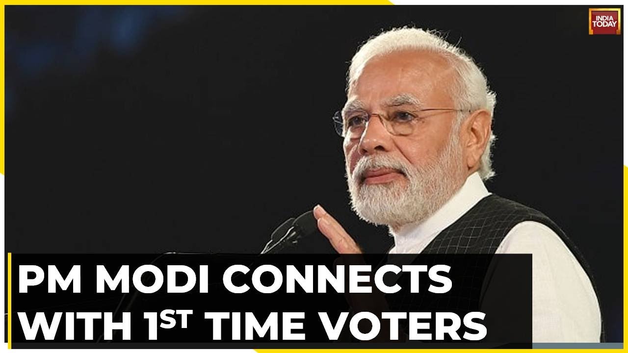 PM Modi Virtually Connects With 1 Crore First Time Voters Ahead Of The ...