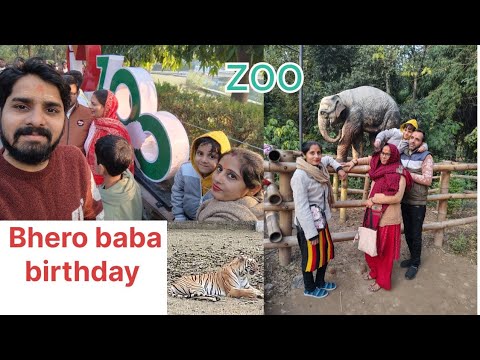 Bhero baba birthday zoo animal park - YouTube