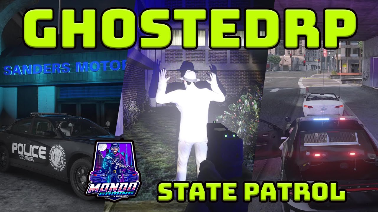 Ghosted RP - First State Patrol - Grand Theft Auto 5 Roleplay - YouTube