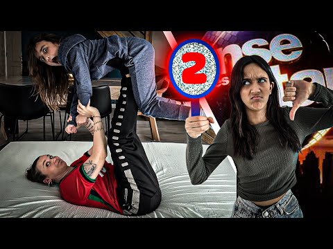 ON REPRODUIT LES PORTÉS  IMPOSSIBLES DE DANSE AVEC LES STARS D'INTERNET