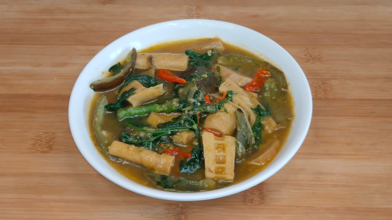 RAWTUAI, BAWKBAWN BAIPAWLH/BAMBOO SHOOT, EGGPLANT BAI RECIPE/MIZO DISH ...