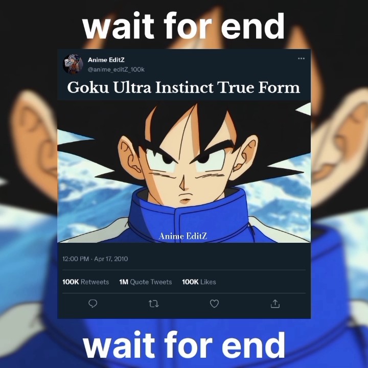 Goku Ultra Instinct true form 🤯 [EDIT/AMV] #shots #shotsfeed # ...