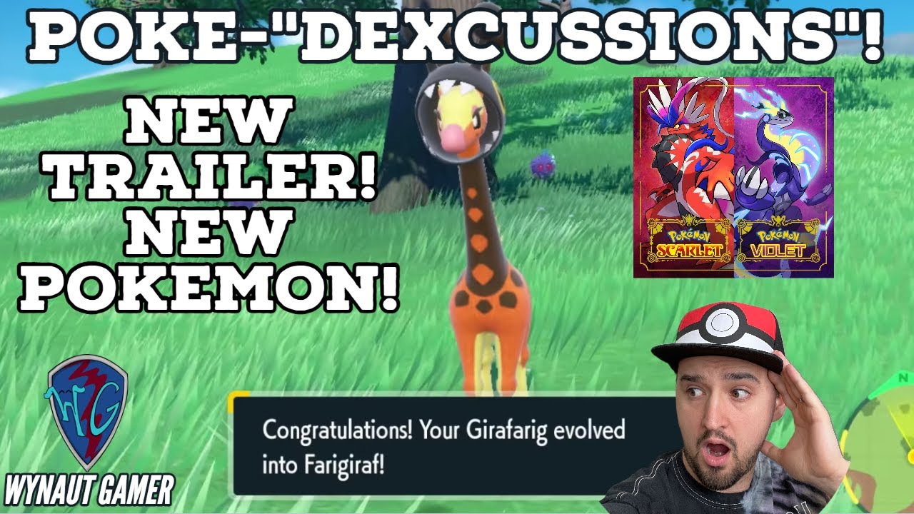 Pokemon Scarlet & Violet New Trailer! Picnic Tables, Cud Chewing ...