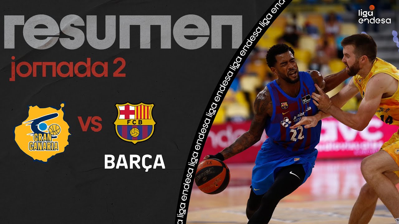 Gran Canaria - Barca (64-82) RESUMEN | Liga Endesa 2021-22 - YouTube
