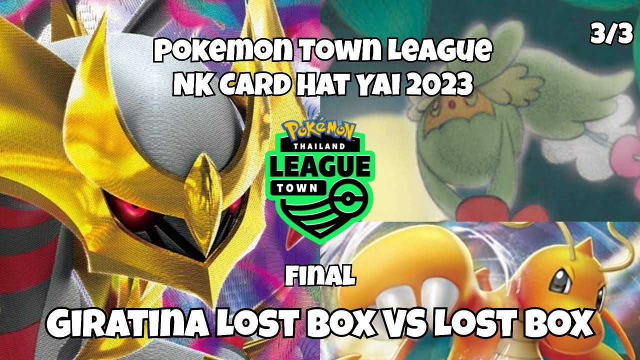 Pokemon Town League Thailand 2023 NK Card Hat Yai Giratina Lost Box VS ...