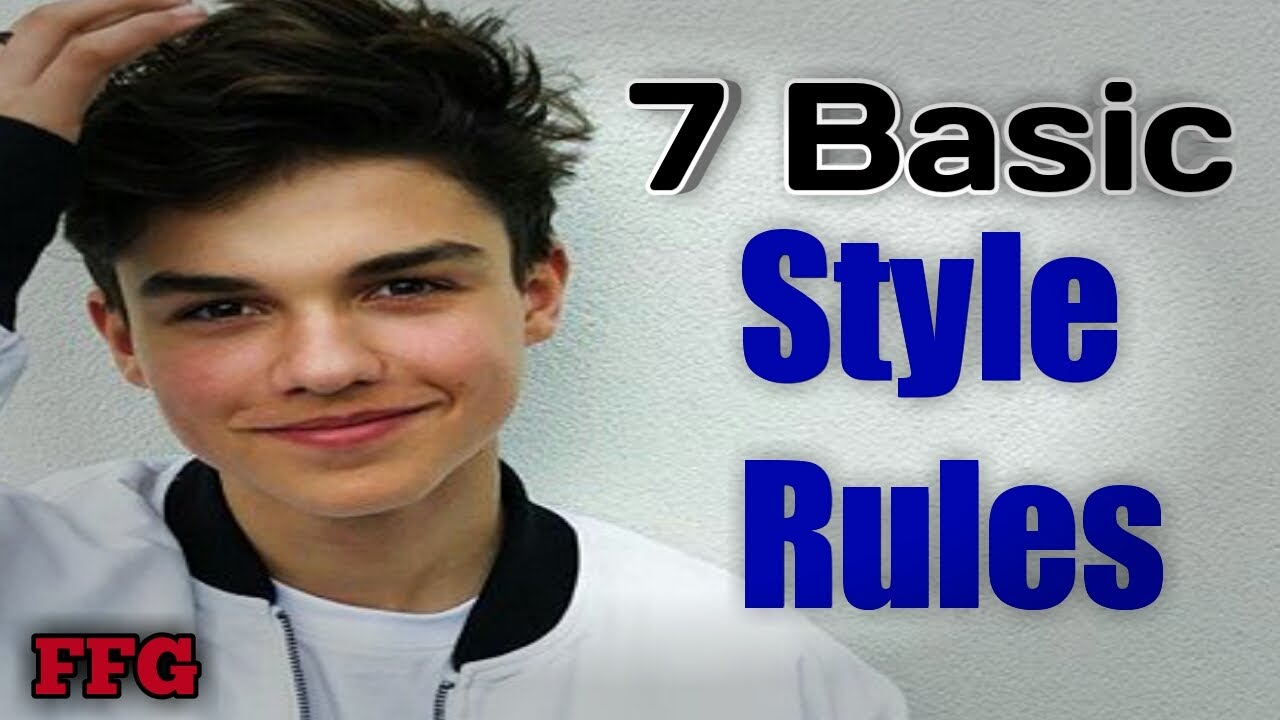 7 BASIC Style Rules for BOYS || The Style Assist - YouTube
