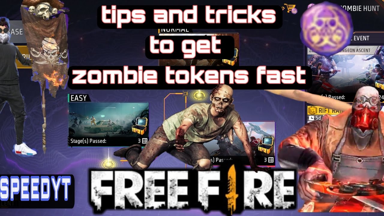best skills and tips for zombie mode in free fire |kingspeed gaming ...