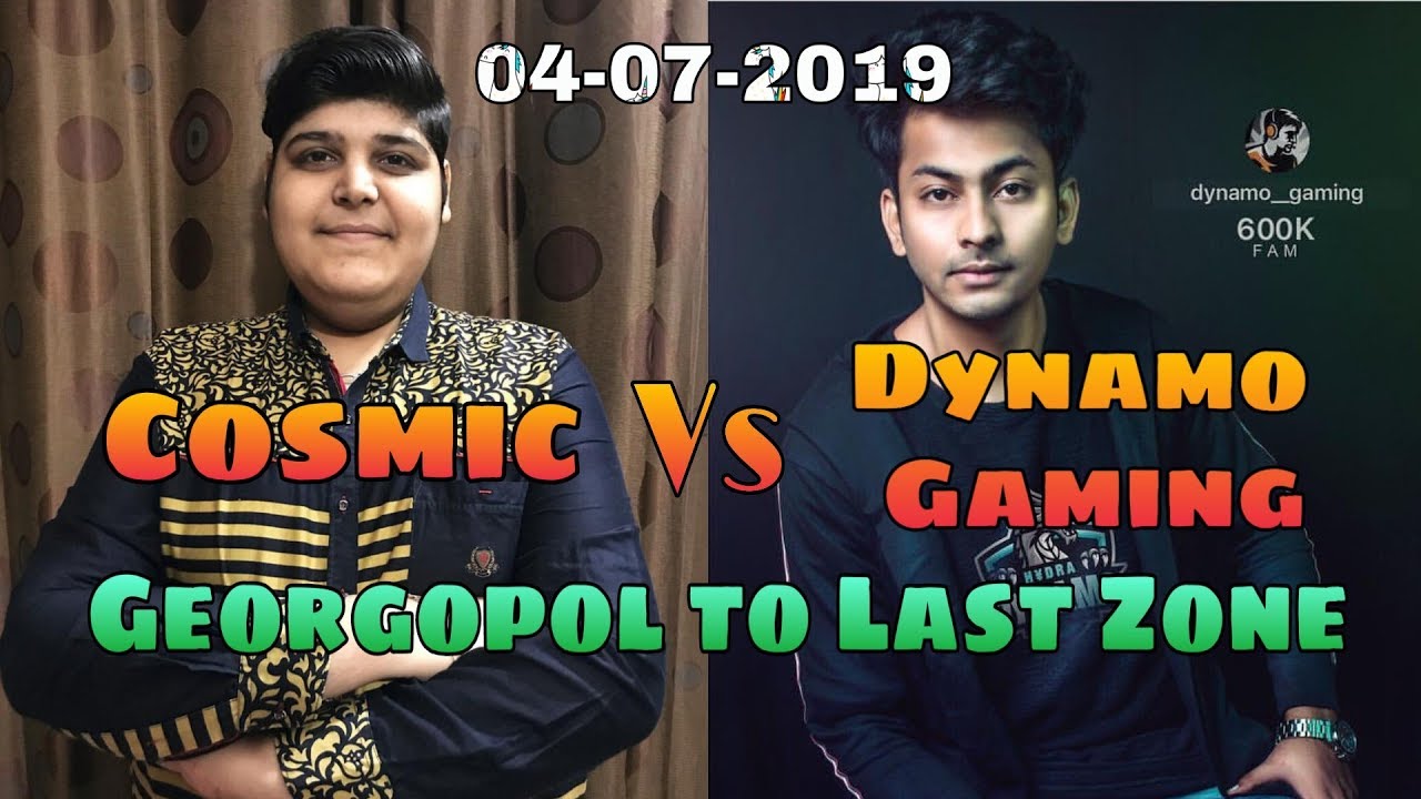 Dynamo Gaming Vs Cosmic YT + MDisCrazy + PK Gamer In End Zone Part 2 ...