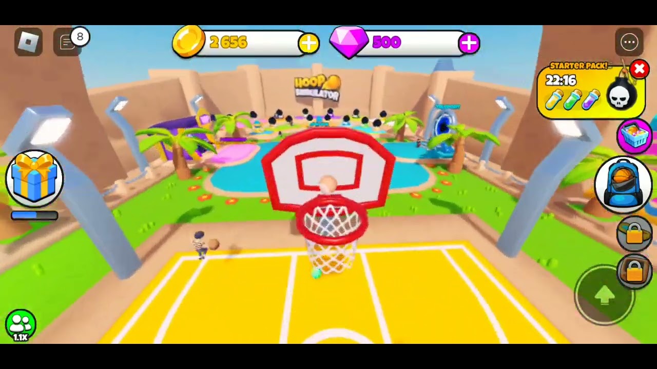 JE JOUE A HOOP SIMULATOR - YouTube