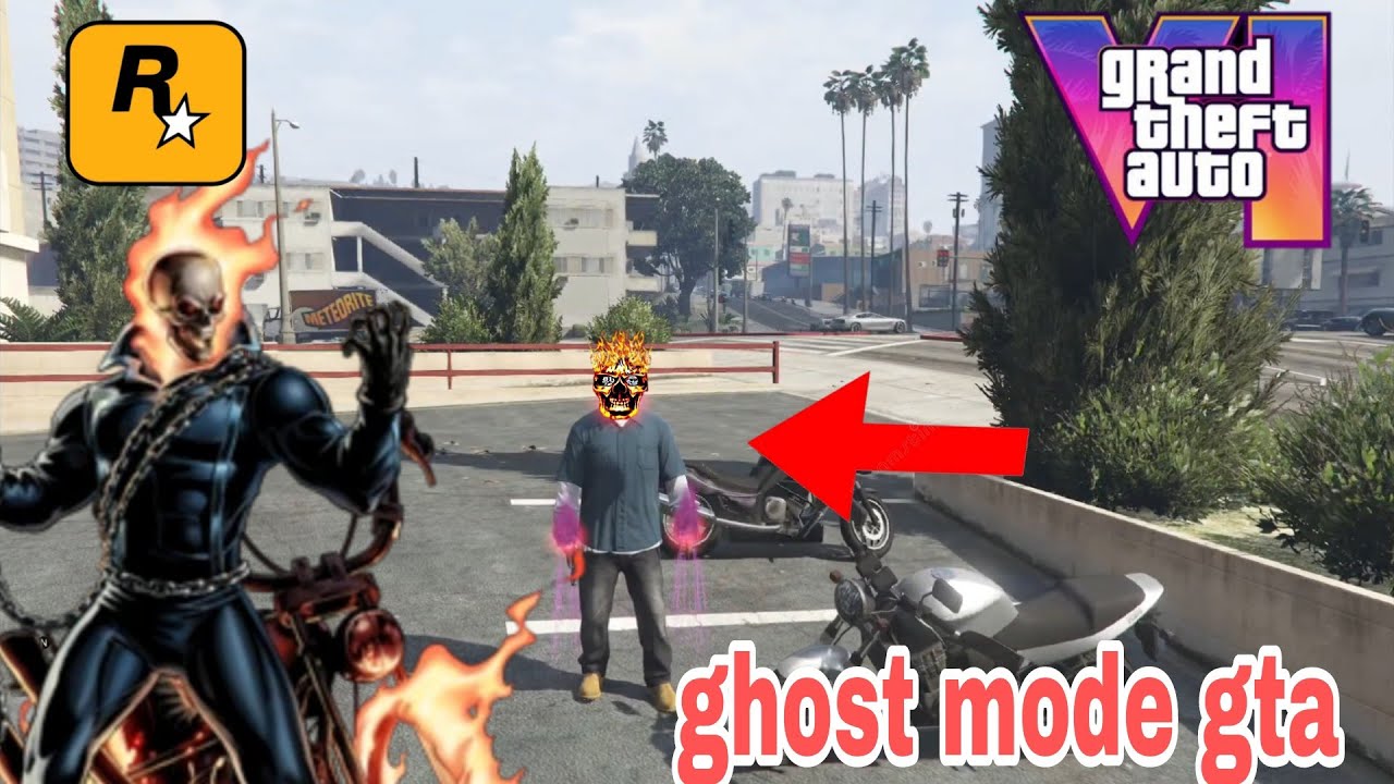 GTA 6 mod today gameplay video game Ghost Rider grand theft auto 6 gta ...