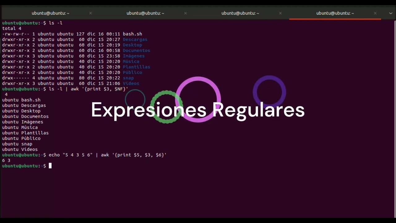 Como utilizar AWK en ubuntu - YouTube