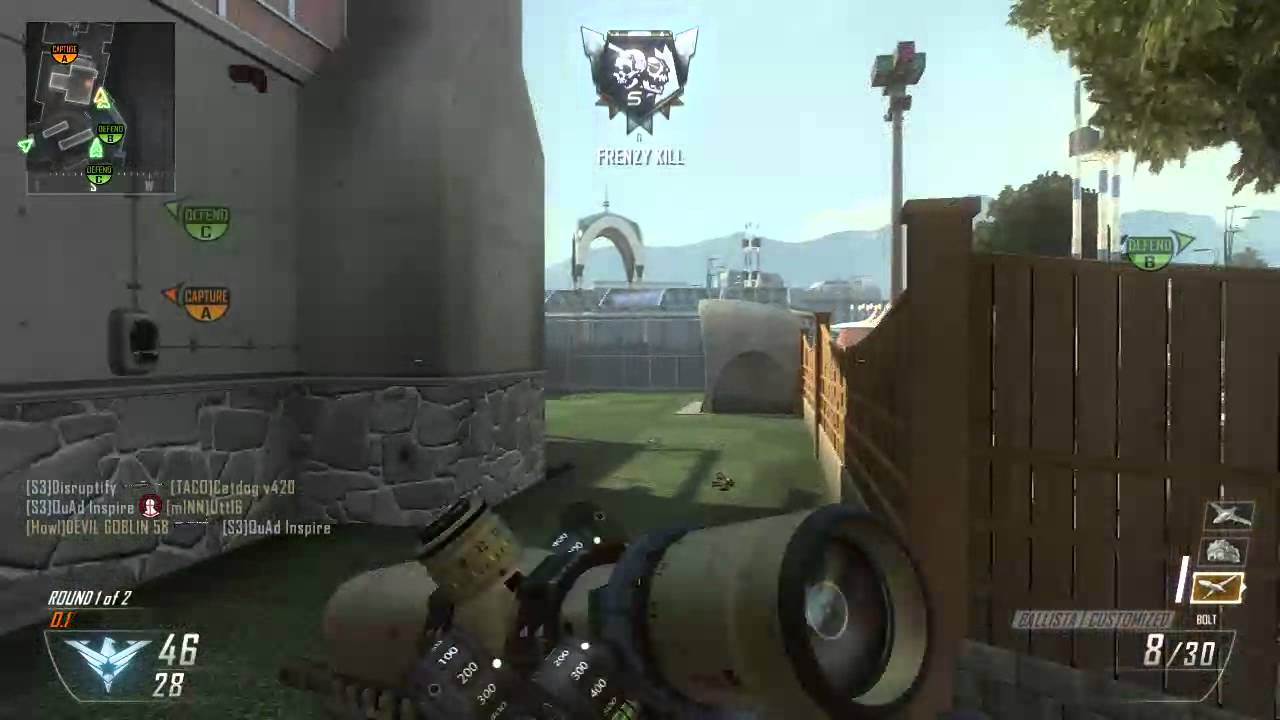Disruptify - 5 man on screen (BO2) - YouTube