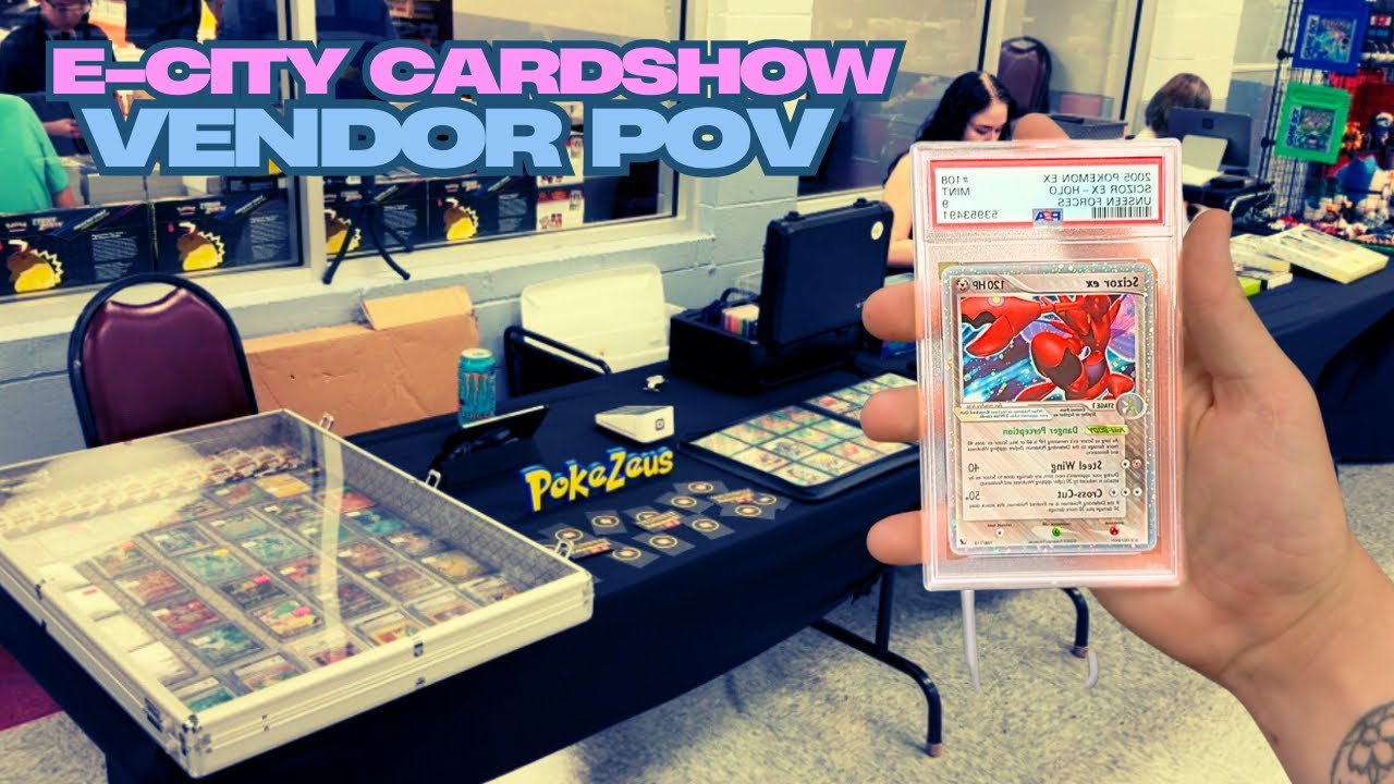 Card show (vendor pov) - YouTube
