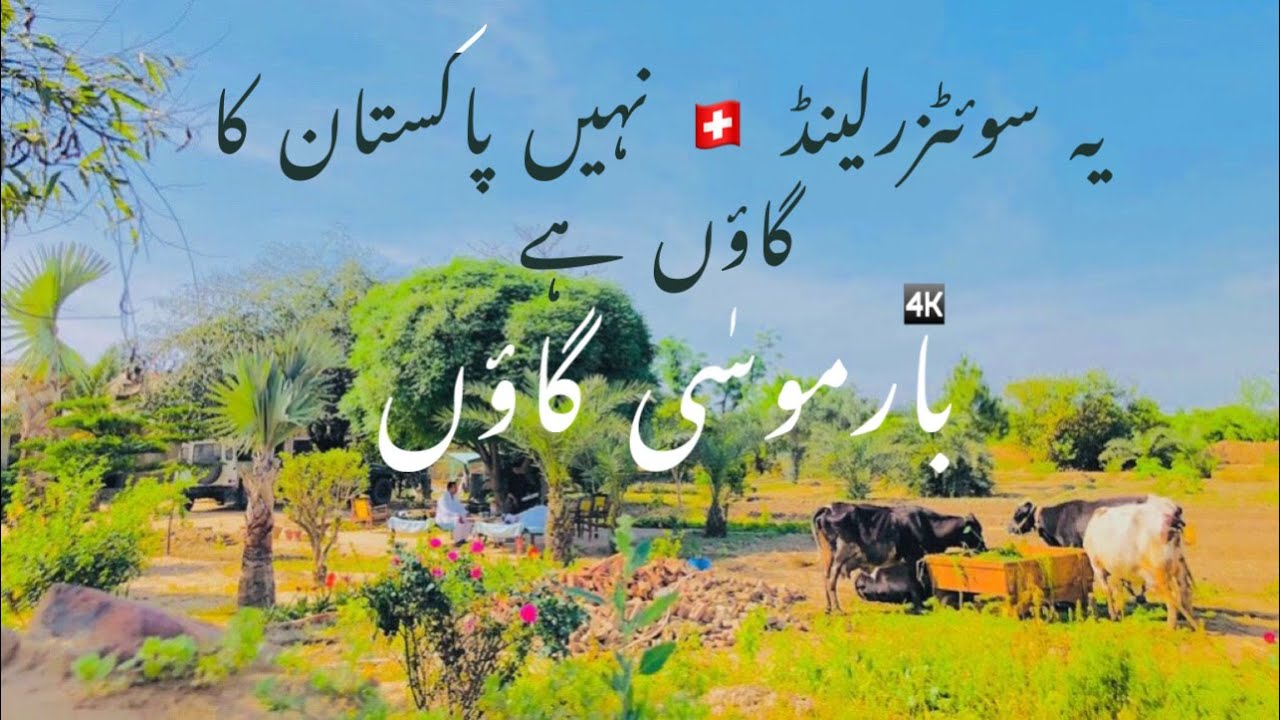 Most Beautiful Village in Pakistan | Exploring Bar Musa Mandi Bahauddin ...