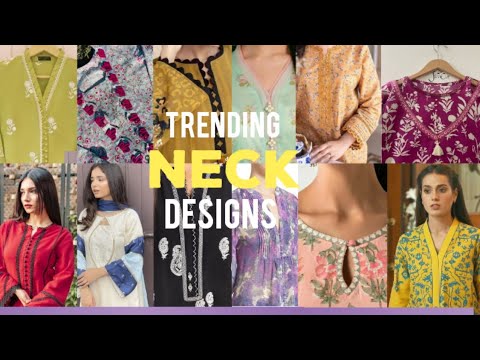100+Trending Neck designs| Stylish Neck designs|Glowupwithmaryum - YouTube