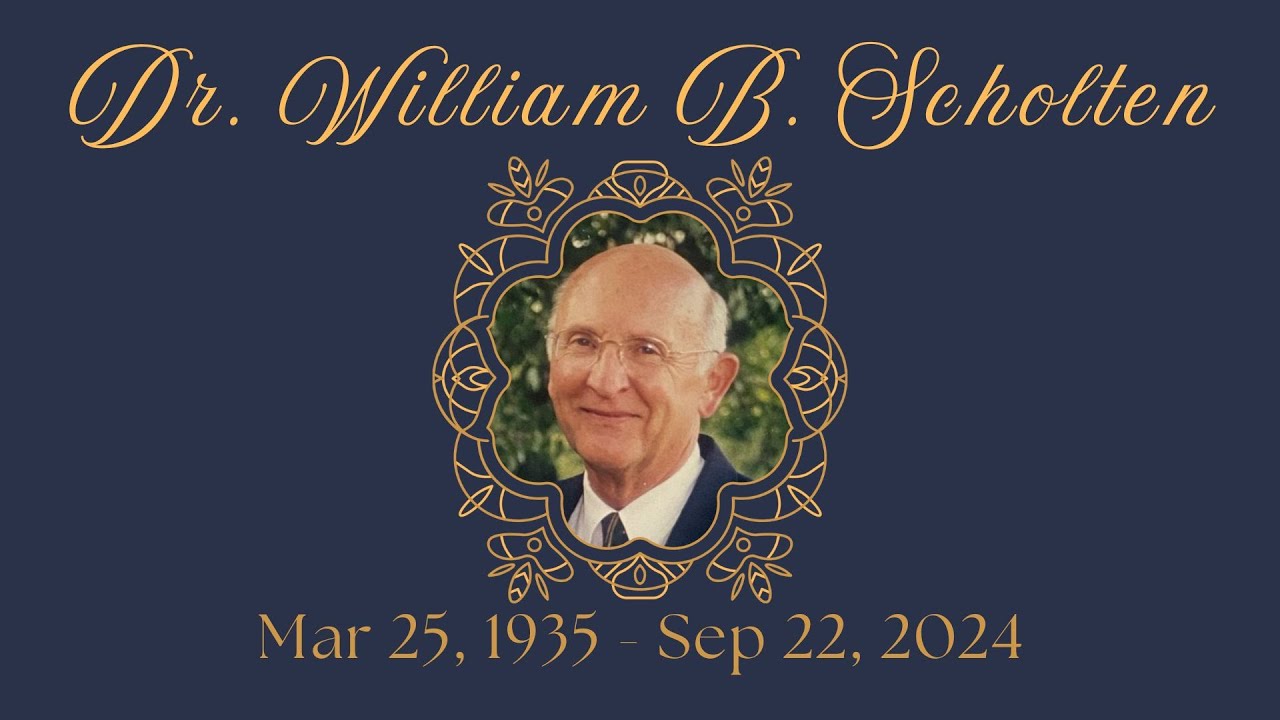 Memorial Service for Bill Scholten - YouTube