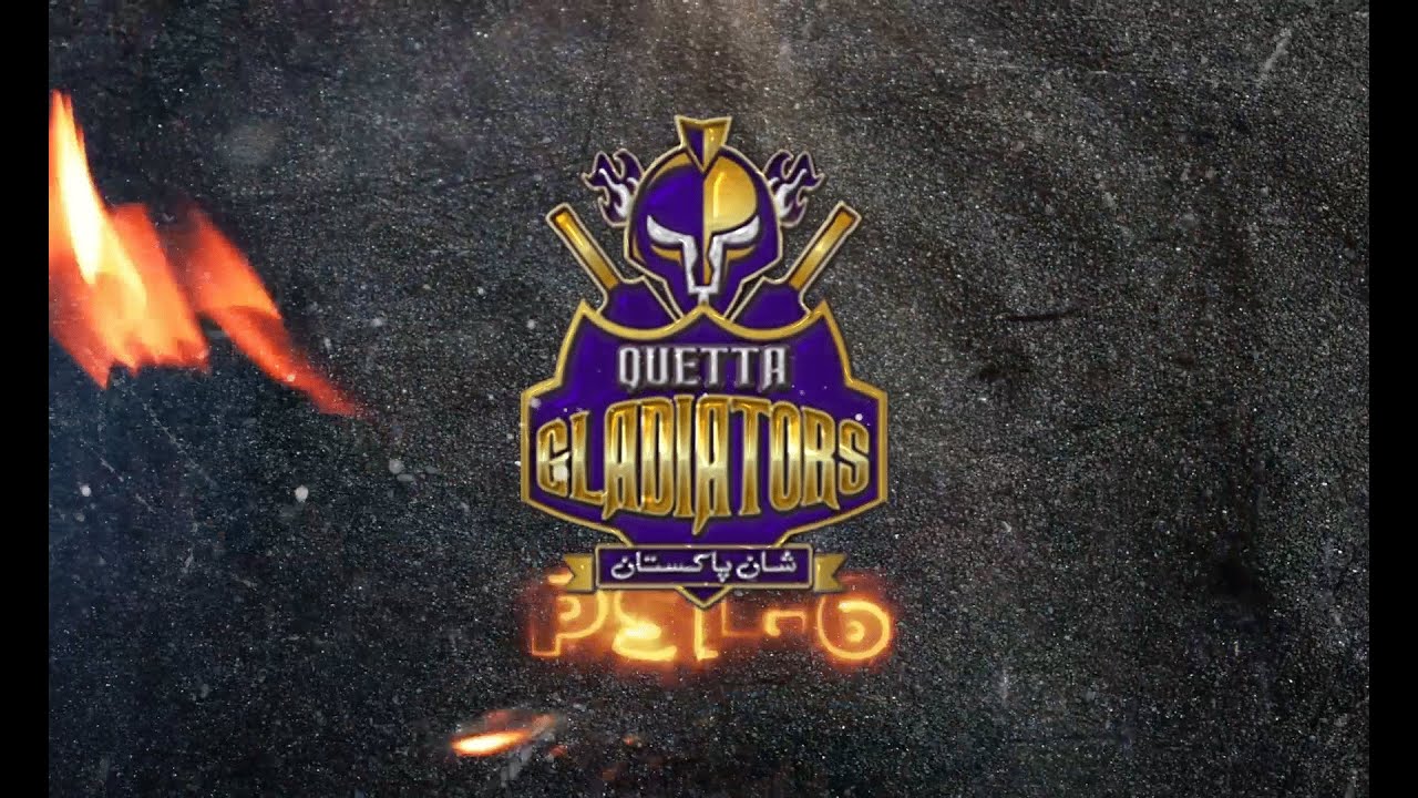 PSL| Title Opner Free Template Quetta Gladiators Title logo opner - YouTube