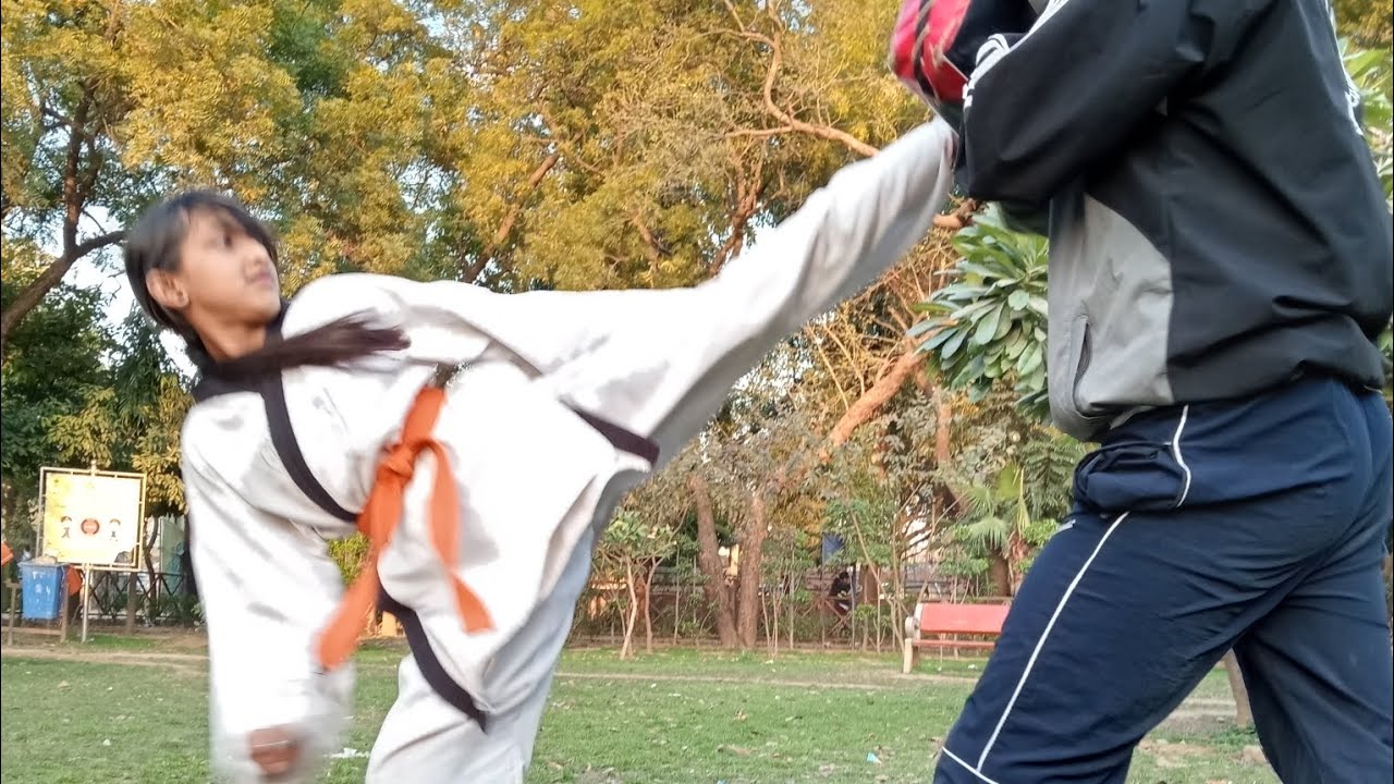 Grils Hapkido self Defense training - YouTube