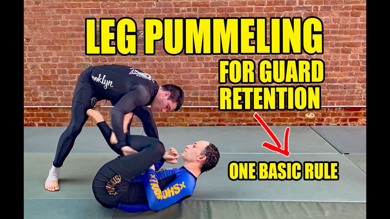 One Basic Rule of Leg Pummeling: Guard Retention No Gi BJJ/Jiu-JItsu ...