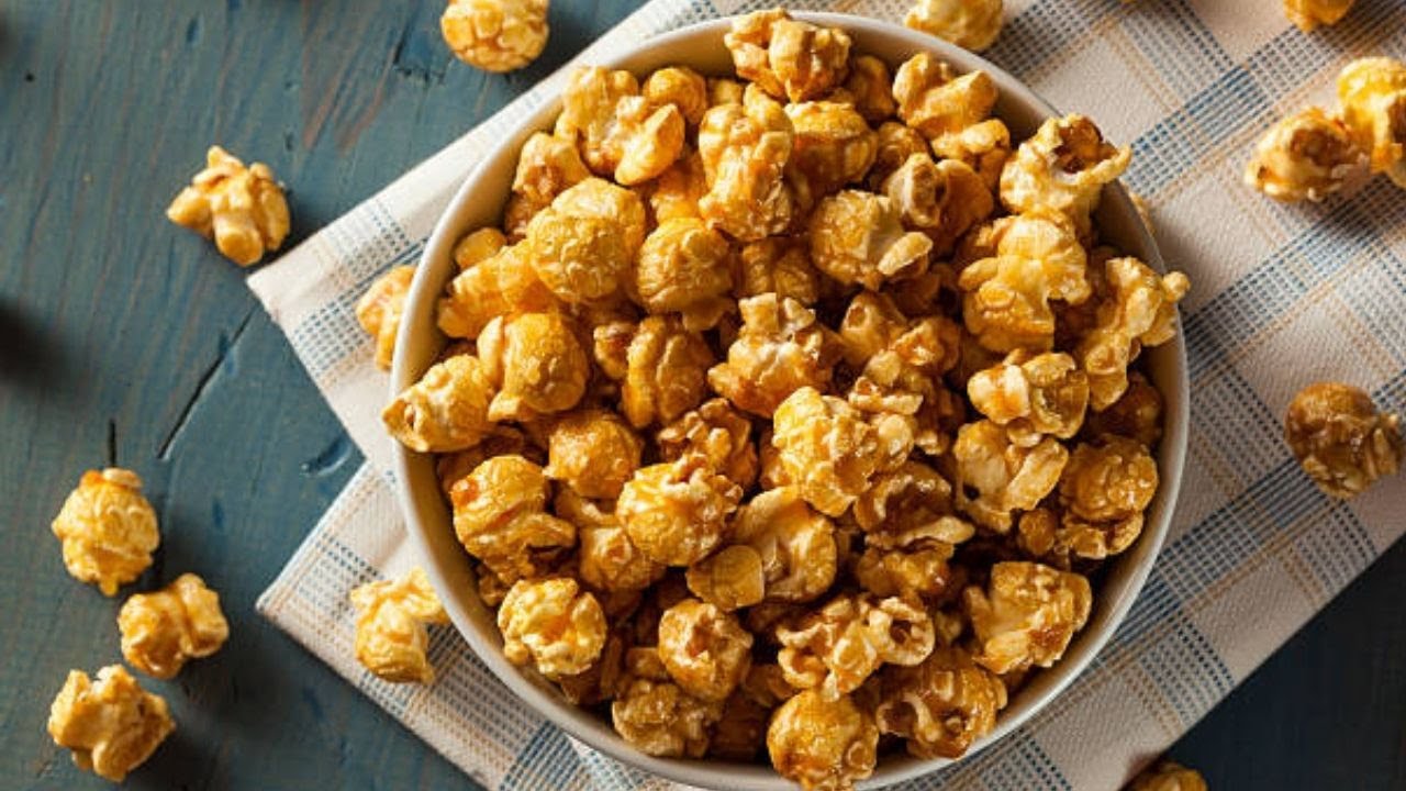 ক্যারামেল পপকর্ন রেসেপি/Sweet Caramel popcorn/Perfect Caramel Popcorn ...