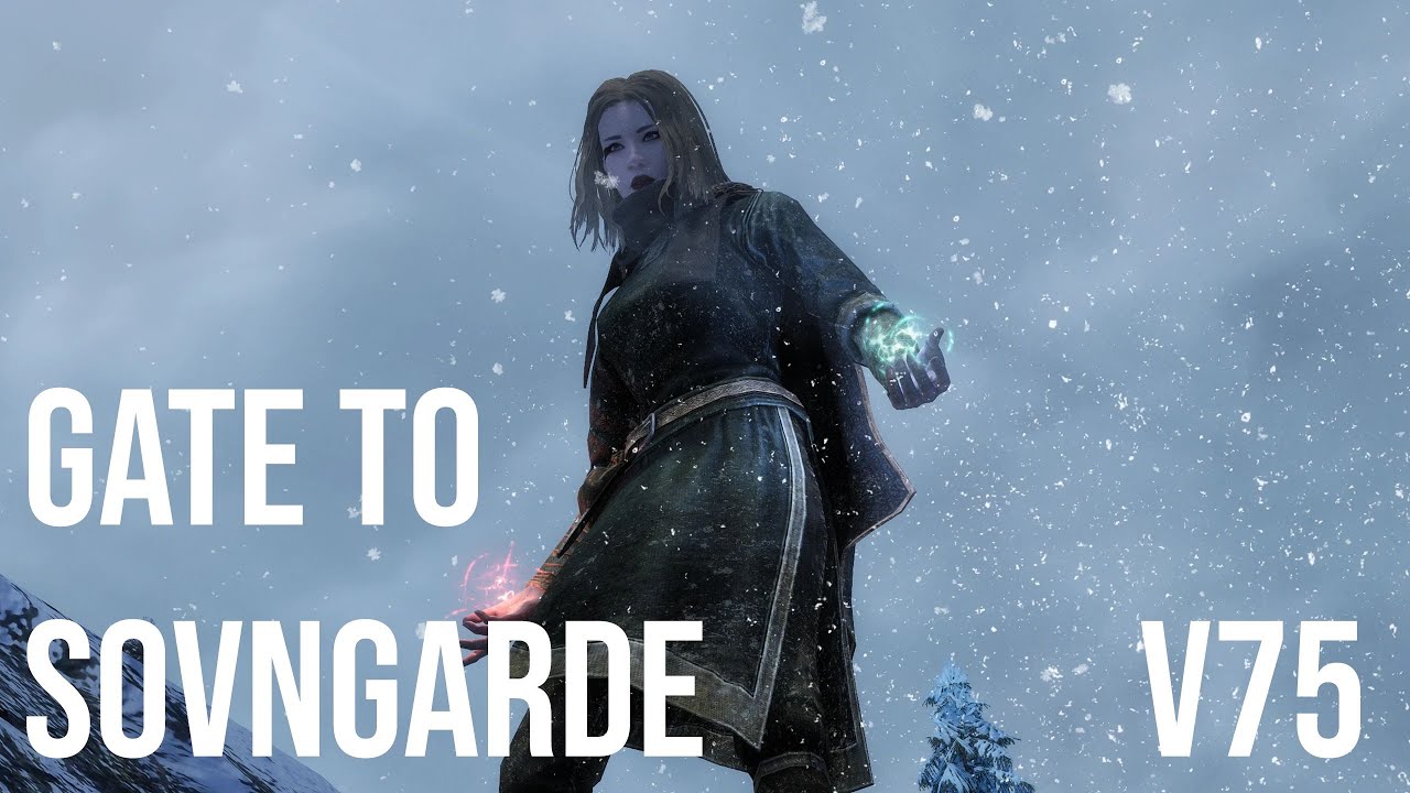 Skyrim: Gate to Sovngarde 🌌 | Testing V75 🔥 | Book of Traits 📚 - YouTube