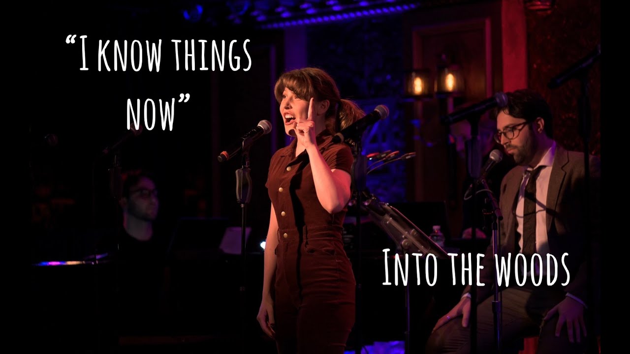 I Know Things Now - Into The Woods - YouTube
