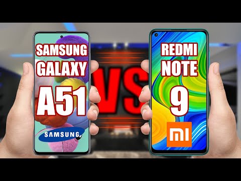 Samsung Galaxy A51 vs Xiaomi Redmi Note 9