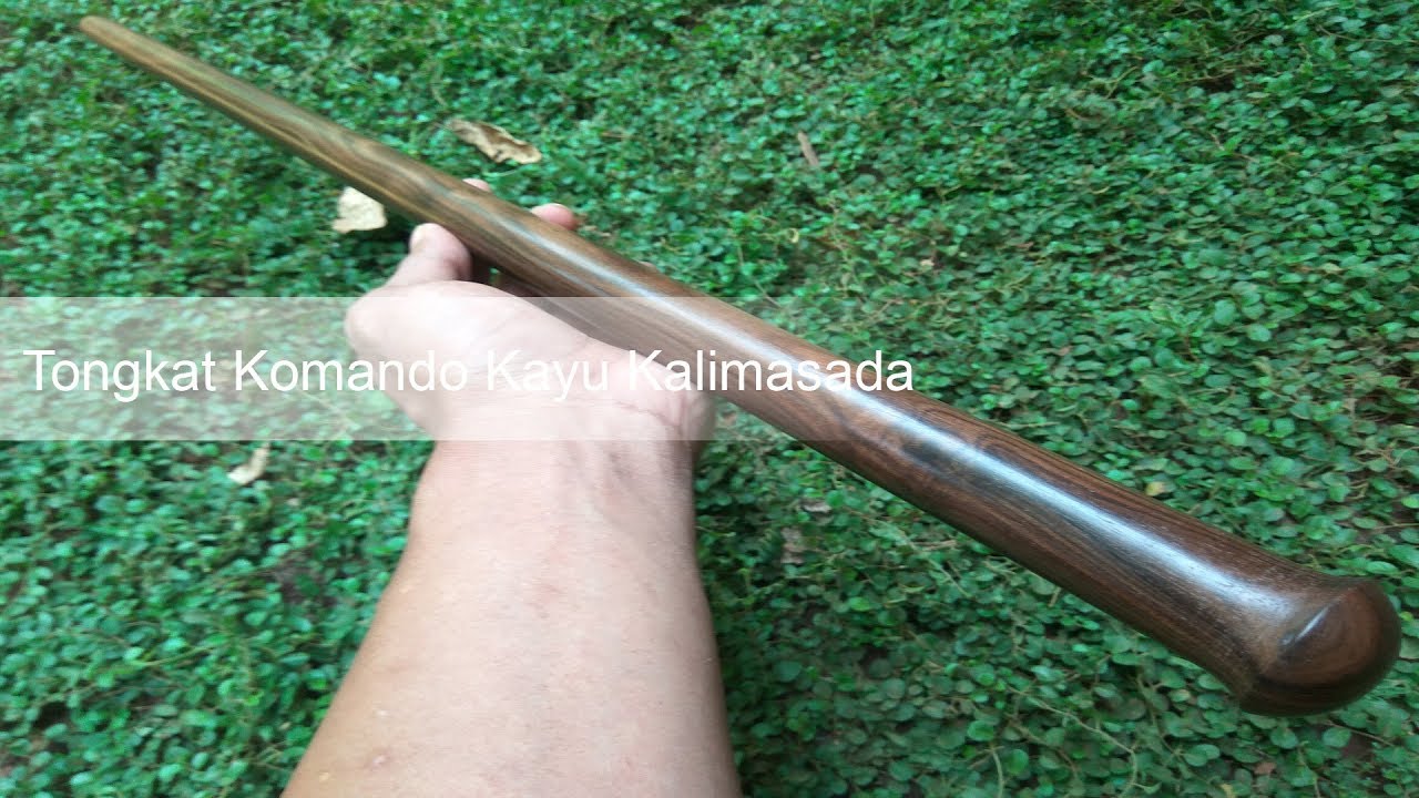 Tongkat Komando Kayu Kalimasada Karimunjawa - YouTube