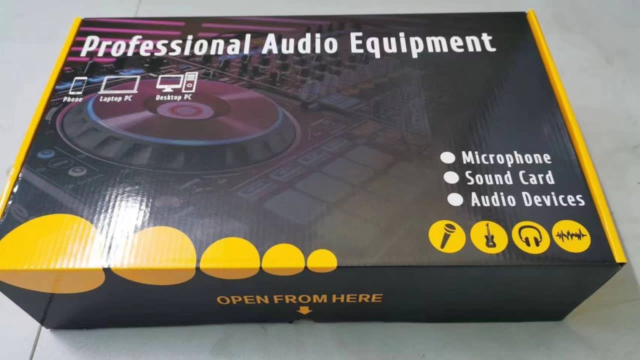 DJ18 SOUND CARD KIT COMPLET LIVE ET ENREGISTREMENT AUDIO VOIX OFF - YouTube