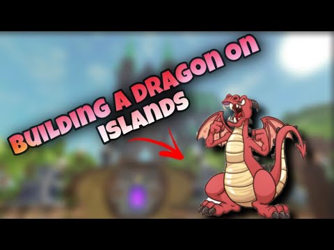 BUILDING A DRAGON ON ROBLOX ISLANDS/SKYBLOCK (insane) - YouTube