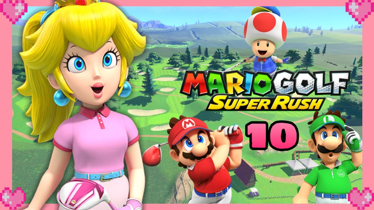 💗 Mario Golf Super Rush (Rookie Course) Peach Gameplay 💗 - YouTube