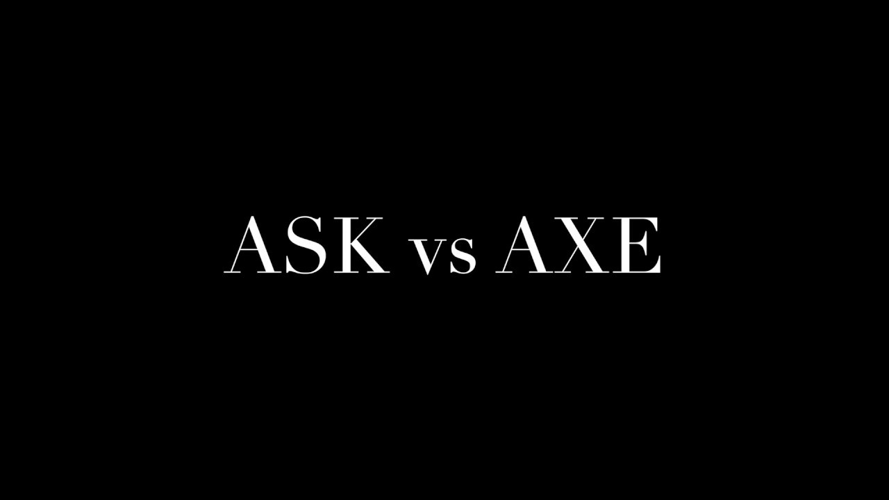 ASK vs AXE - Simple Explanation - YouTube