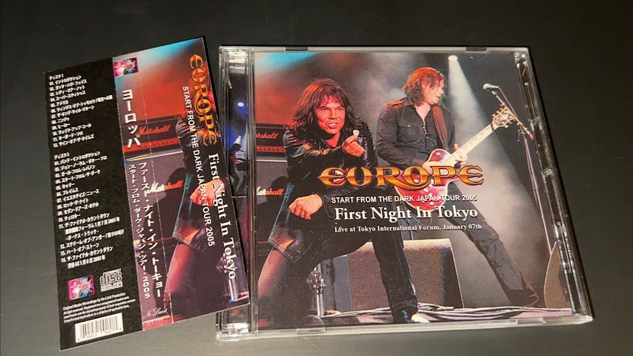 EUROPE - First Night in Tokyo - Start from the Dark Japan Tour 2005 ...