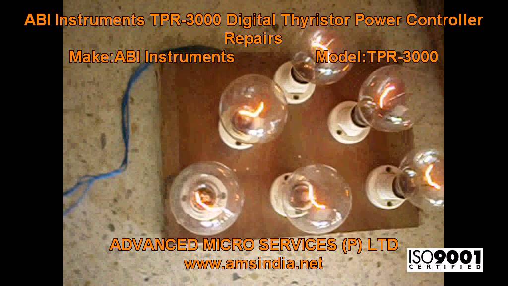 ABI Instruments TPR-3000 Digital Thyristor Power Controller Repairs ...