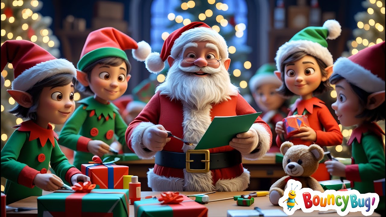Welcome to Santa's Workshop | Christmas Song For Kids 🎅🎁 - YouTube