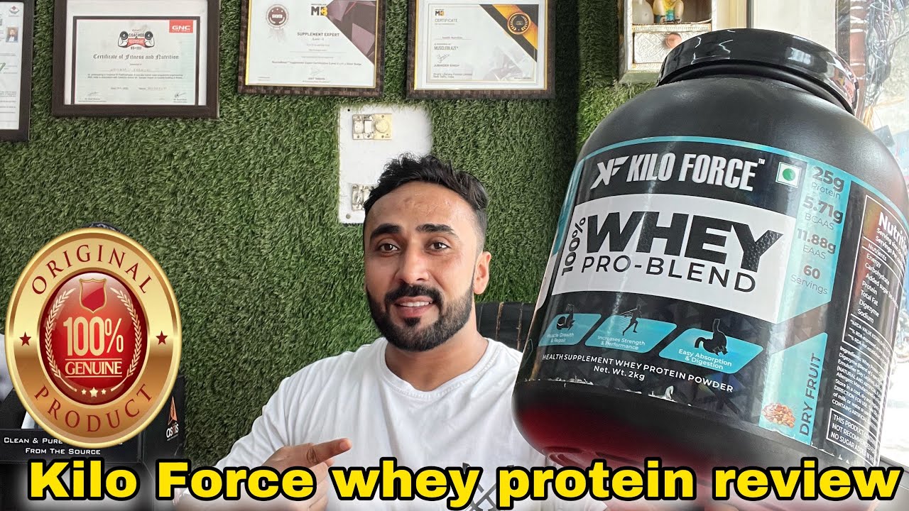 Kilo Force 100% Whey pro blend review बिना देखे मत खरीदना 👍 - YouTube