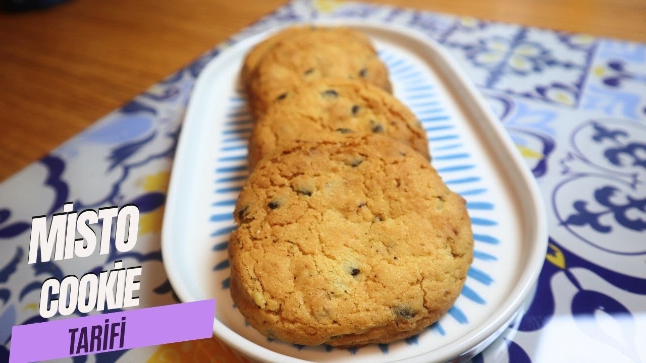MİSTO COOKİE TARİFİ - KURABİYE SEVERLER BU TARİFİ MUTLAKA DENEMELİ ...